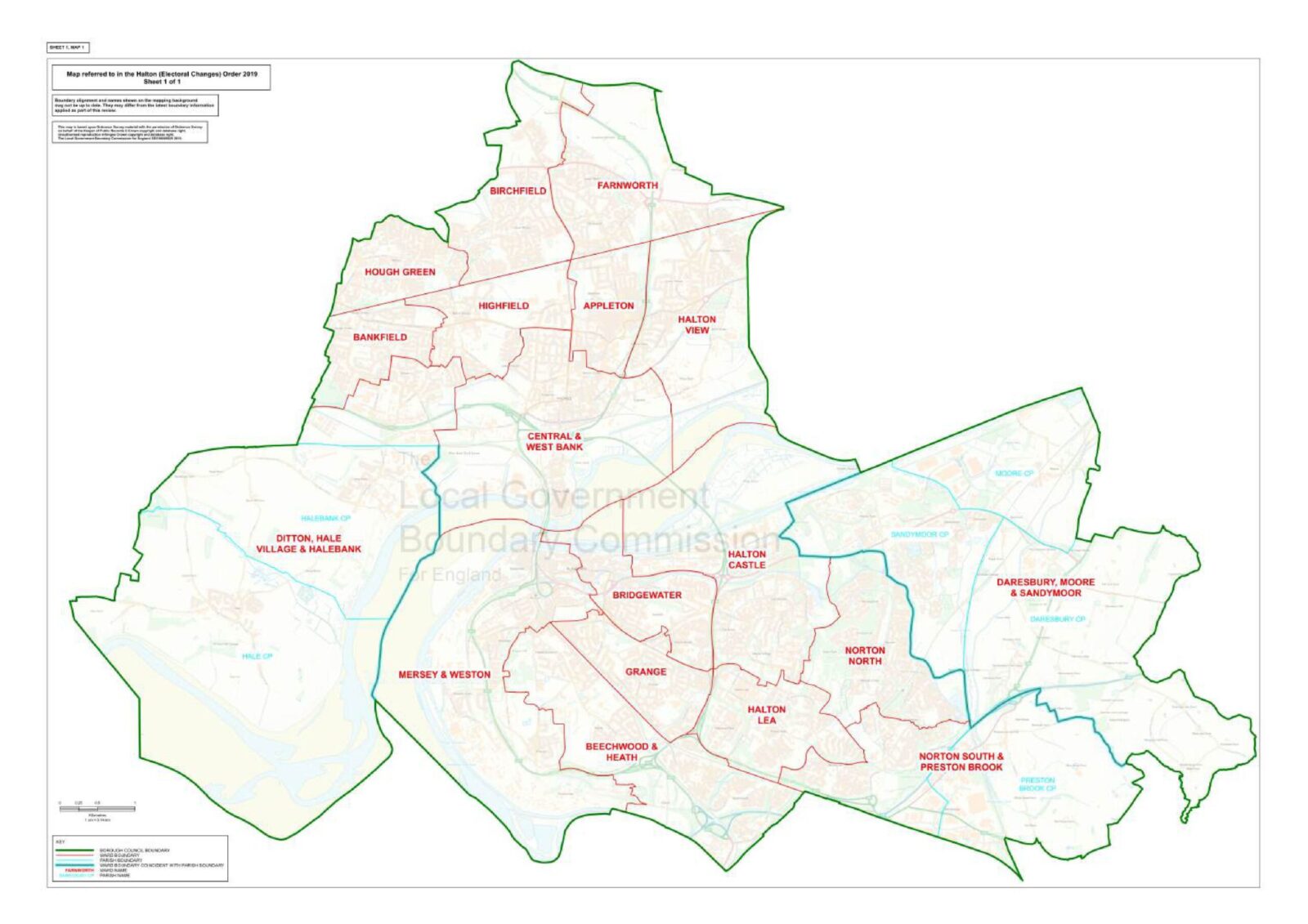Wards Map - Halton Labour